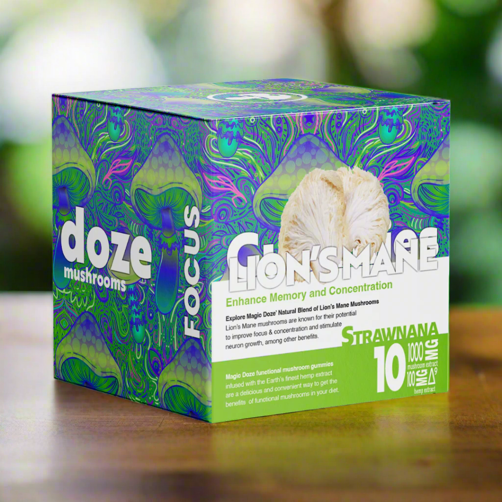 Delta 9 THC-Infused Mushroom Gummies | Magic Doze